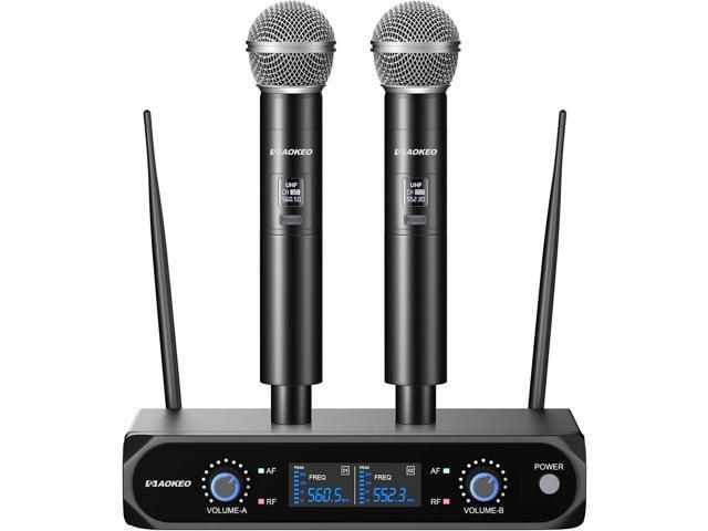Click here for Aokeo Wireless Microphone System  Metal Wireless M... prices