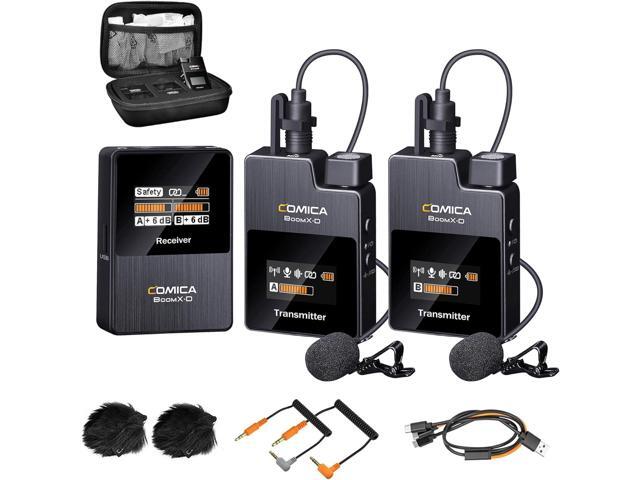 Click here for COMICA BoomX-D2 Wireless Lavalier Microphone  2.4G... prices