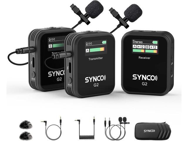 Click here for SYNCO Wireless Lavalier Microphone  G2(A2) 2.4G Du... prices