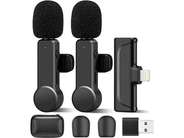 Click here for 2Pcs Wireless Microphone for iPhone iPad  Plug-Pla... prices