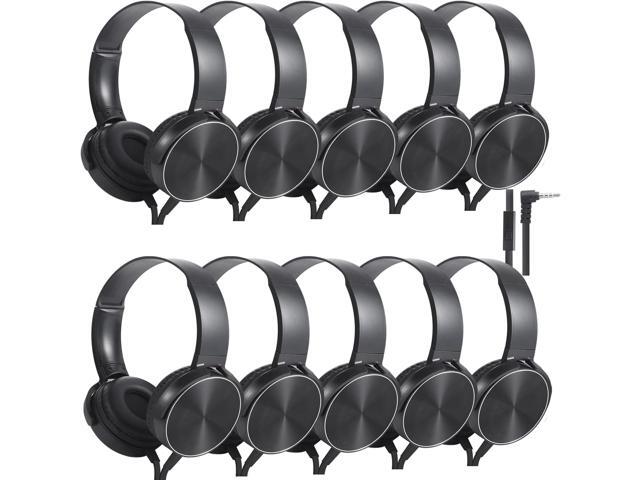Click here for Bulk Headphones with Microphone 10 Pack for Classr... prices
