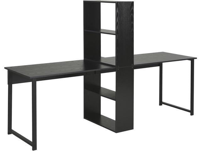 Click here for HOMCOM 88 Extra Long 2-Person Computer Desk with S... prices