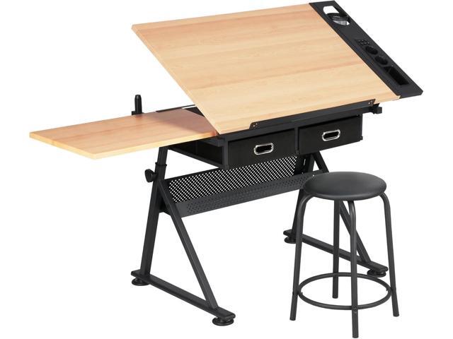 Click here for Yaheetech Height Adjustable Drafting Table Drawing... prices