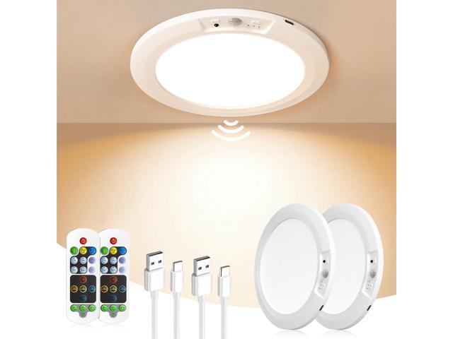 Click here for 2 Pack Rechargeable Ceiling Light with Remote  5 C... prices