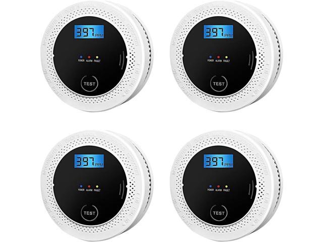 Click here for 4 Pack 2 in 1 CO & Smoke Detectors  Digital Displa... prices