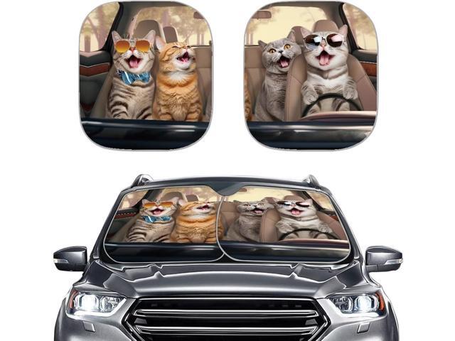 Click here for Cat Driver Universal Sunshade for Car Windshield C... prices