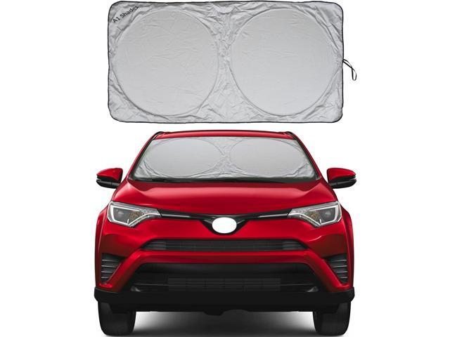 Click here for Car Windshield Sun Shade with Storage Pouch by A1... prices