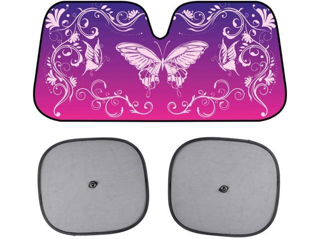 Click here for BDK Pink Butterfly Accordion Folding Car Windshiel... prices