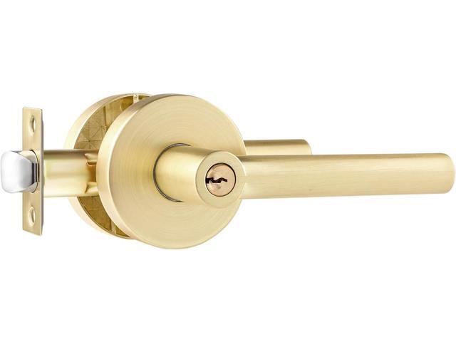 Click here for Leydebong 1 Pack Gold Door Knobs with Lock and Key... prices
