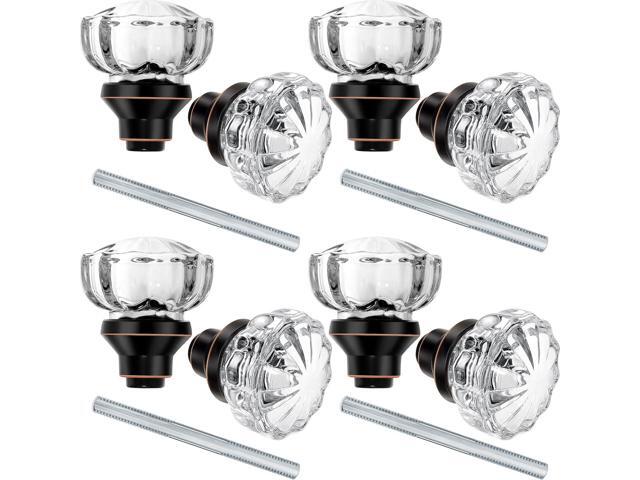 Click here for Amylove Fluted Crystal Door Knobs - Mortise Style... prices