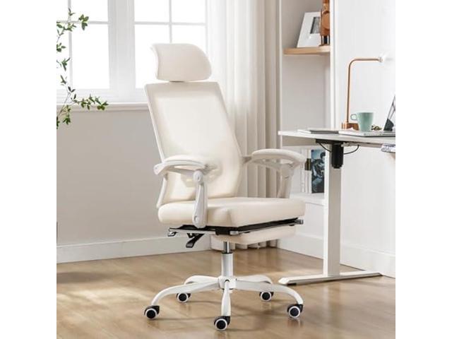 Click here for Qulomvs Mesh Ergonomic Office Chair with Footrest... prices