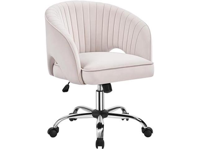 Click here for Yaheetech Cute Desk Chair Velvet Vanity Chair with... prices