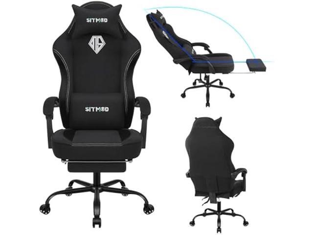 Click here for Gaming Chair Fabric-PC Computer Ergonomic Video Ga... prices