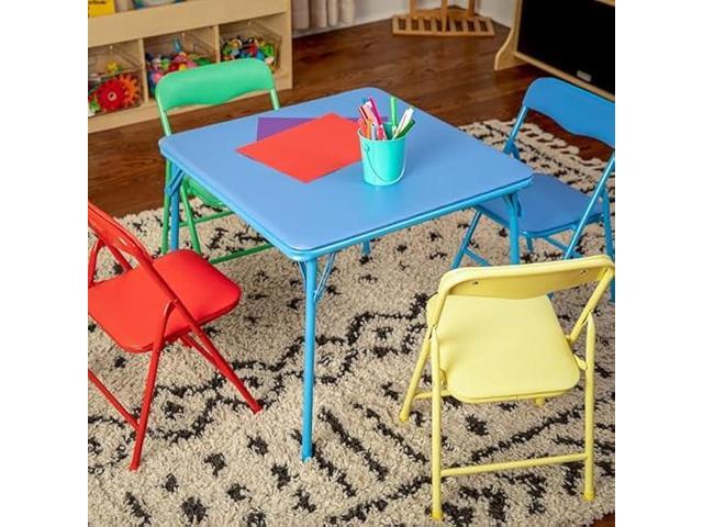Click here for Flash Furniture Mindy Kids 5-Piece set Folding Squ... prices