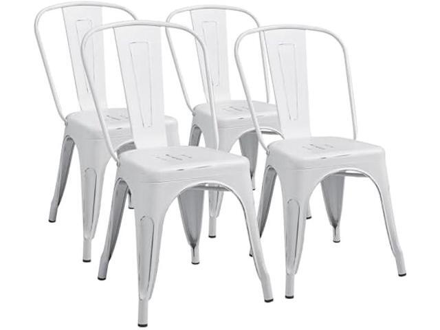 Click here for Furmax Metal Dining Chair Indoor Outdoor Use Stack... prices
