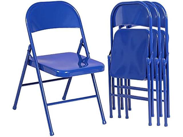 Click here for VECELO Metal Folding Chairs 4 Pack  Double Hinged... prices