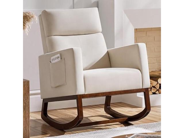 Click here for Yaheetech Rocking Chair  Modern Glider Chair  Recl... prices