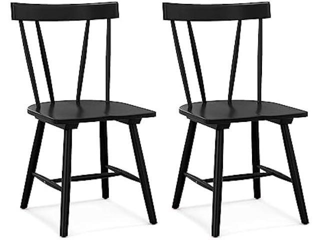 Click here for Giantex Set of 2 Windsor Chairs  Rubber Wood Dinin... prices