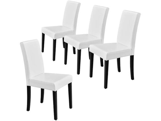 Click here for Yaheetech Dining Chairs Set of 4 PU Leather Uphols... prices