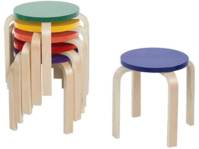Click here for ECR4Kids Bentwood Stackable Stools  Classroom Furn... prices