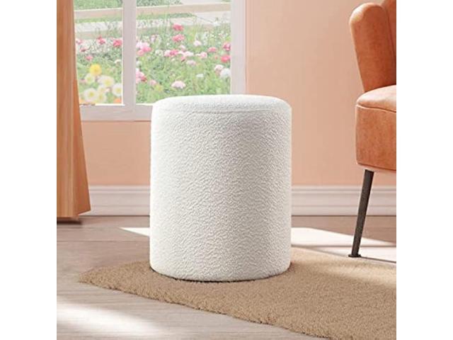 Click here for Get Set Style Modern Round Ottoman with Soft Padde... prices