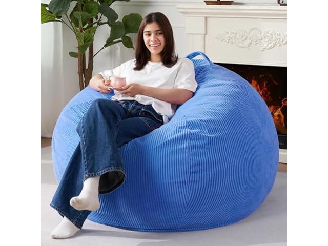 Click here for Homguava 3.5FT Bean Bag Chair: Teardrop Bean Bags... prices