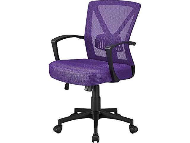 Click here for Topeakmart Ergonomic Office Chair Mid-Back Mesh Sw... prices