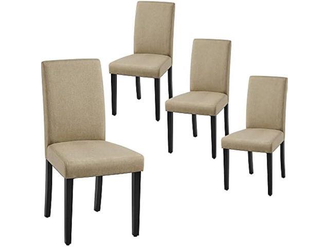 Click here for Yaheetech Dining Chairs Set of 4 Fabric Parson Uph... prices