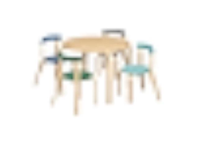 Click here for ECR4Kids Bentwood Table and Curved Back Chair Set... prices