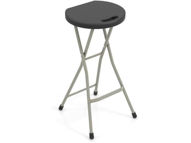 Click here for GYMAX Folding Stool  28in Portable Collapsible Bar... prices