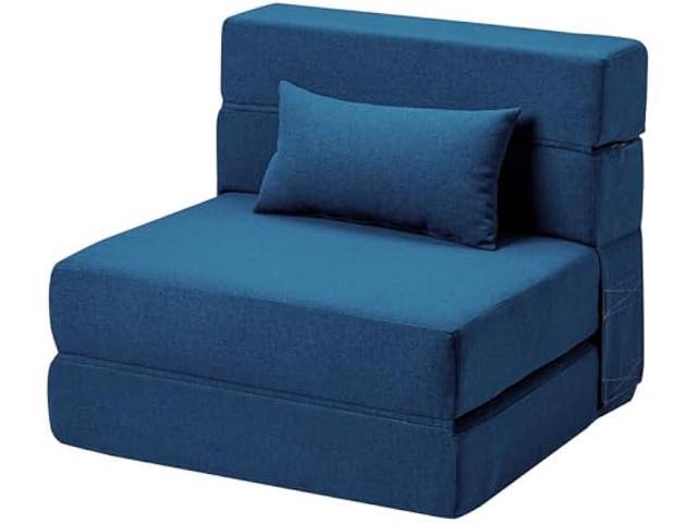Click here for Folding Sofa Bed with Pillow- Convertible Chair Fl... prices