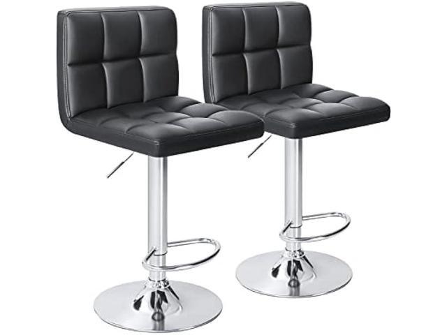 Click here for Homall Bar Stools Modern PU Leather Adjustable Swi... prices