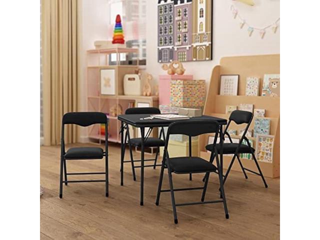 Click here for HBCY Creations 5 Piece Kids Folding Table and Chai... prices