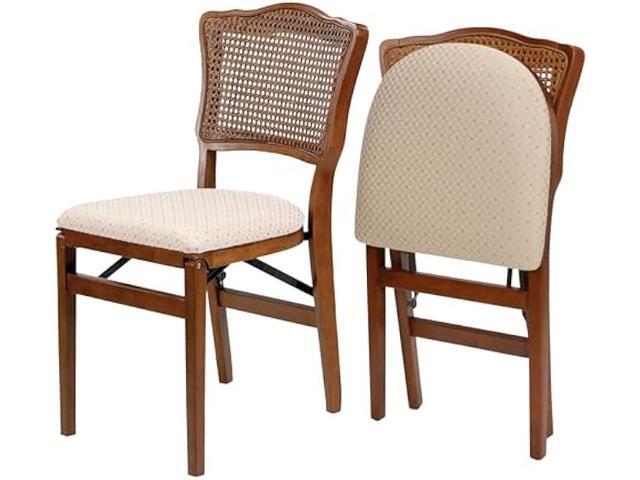 Click here for Stakmore French Cane Back Folding Chair Finish  Se... prices