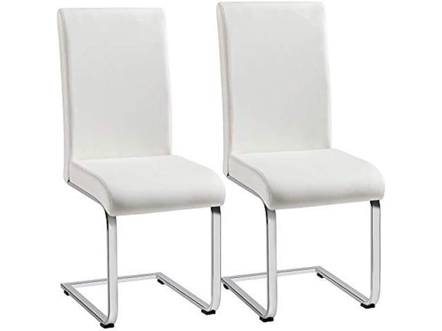 Click here for Yaheetech Dining Chairs Set of 2 Modern Faux Leath... prices