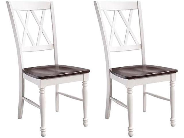 Click here for Crosley Furniture Shelby Traditional Wood X-Back D... prices