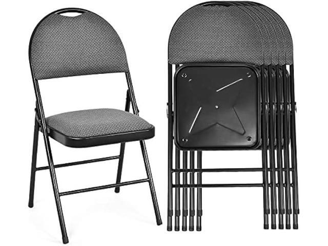 Click here for ARLIME 6 PCS Folding Chairs w/Padded Seats  Padded... prices