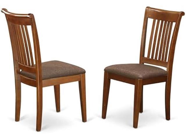 Click here for East West Furniture POC-SBR-C Portland Dining Chai... prices