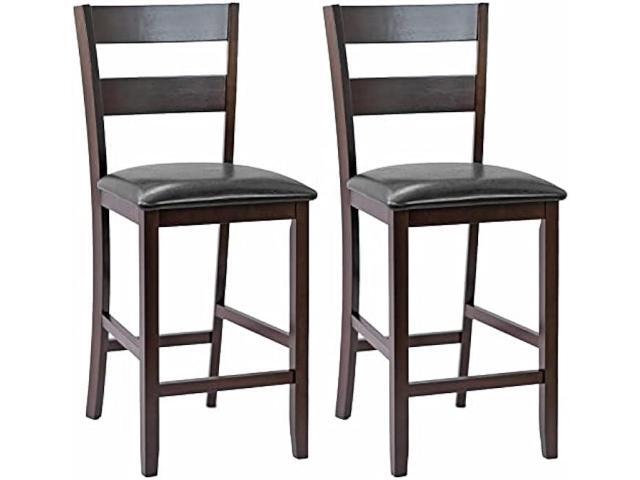 Click here for COSTWAY Set of 2 Bar Stools  25 Counter Height Kit... prices