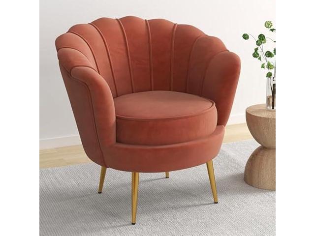 Click here for DAGONHIL Mid Century Modern Upholstered Accent Cha... prices