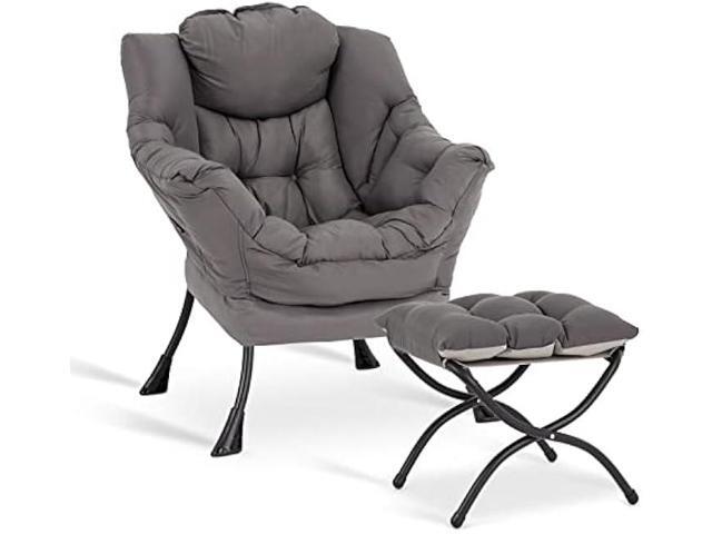 Click here for LITA Lazy Chair with Ottoman  Modern Accent Leisur... prices