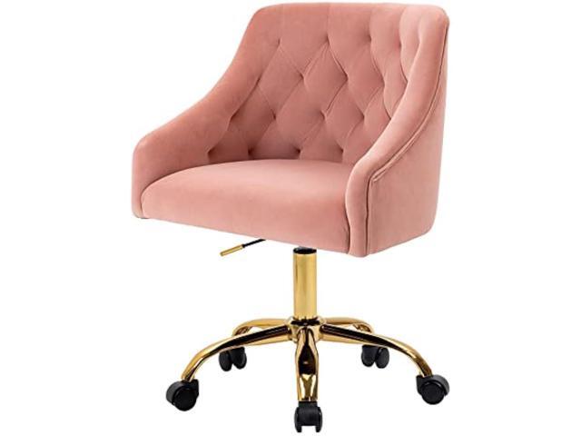 Click here for Sepnine Comfy Home Office Vanity Chair with Wheels... prices