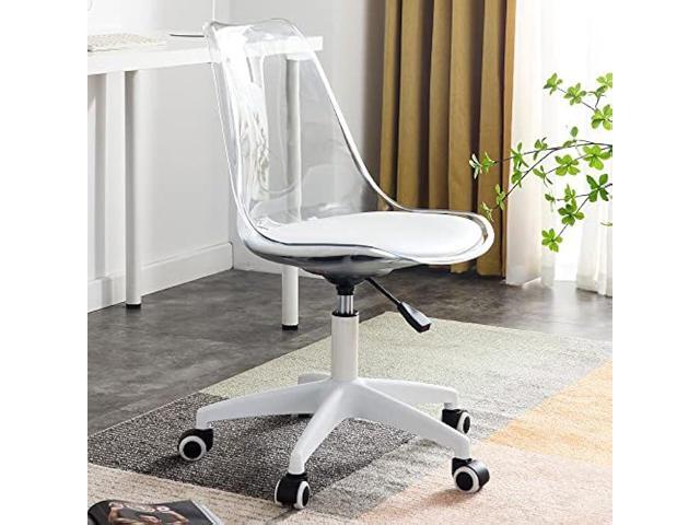 Click here for Acrylic Clear Desk Chair Modern Home Office Ghost... prices