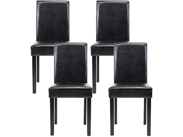 Click here for LSSPAID Dining Chairs Set of 4  PU Leather Padded... prices