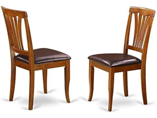 Click here for East West Furniture AVC-SBR-LC Avon Dining Chairs... prices