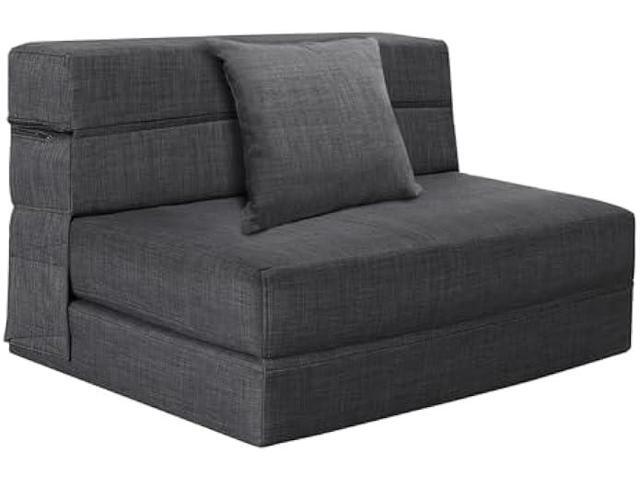 Click here for Fold Sofa Bed Couch Twin Size with Pillow Memory F... prices