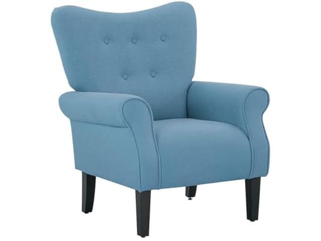 Click here for YOLENY Modern Accent Chair High Back Armchair Upho... prices
