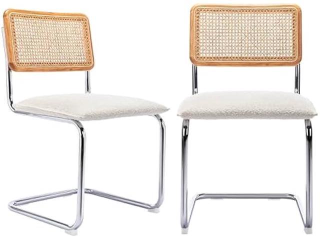 Click here for ONEVOG Upholstered Boucle Dining Chairs Set of 2... prices