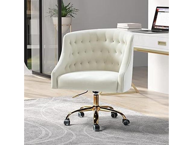 Click here for Velvet Home Office Chair with Gold Base  Comfortab... prices
