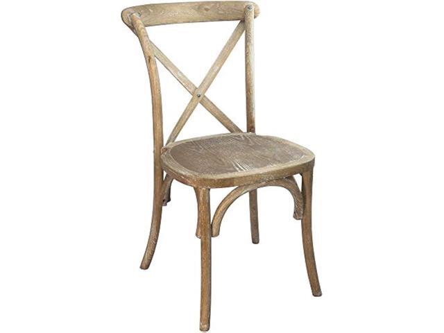 Click here for EMMA + OLIVER Natural with White Grain X-Back Chai... prices